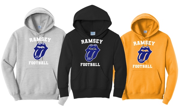 RAMSEY FOOTBALL ROLLING STONE HOODIE – Lineup10for2